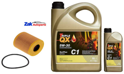 For Range Rover Evoque 2.2 Diesel 11-16 Oil Filter & 6 Litres 5w30 ...