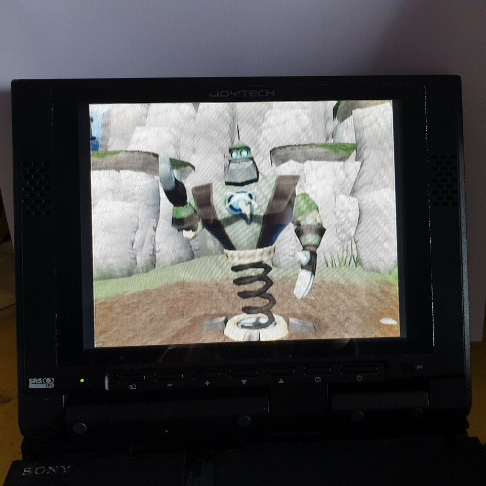 ps2 JOYTECH 8" INCH LCD SCREEN Black Slimline Slim Model JS980 | eBay