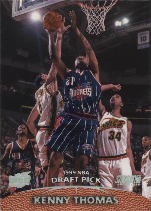 1999-00 Topps Stadium Club - 1999 NBA Draft Pick Kenny Thomas #197 (RC ...