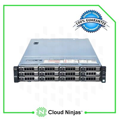 Dell PowerEdge R730xd 12 Bay LFF 2x Xeon E5-2697V4 384GB DDR4 H730 RJ45 ...