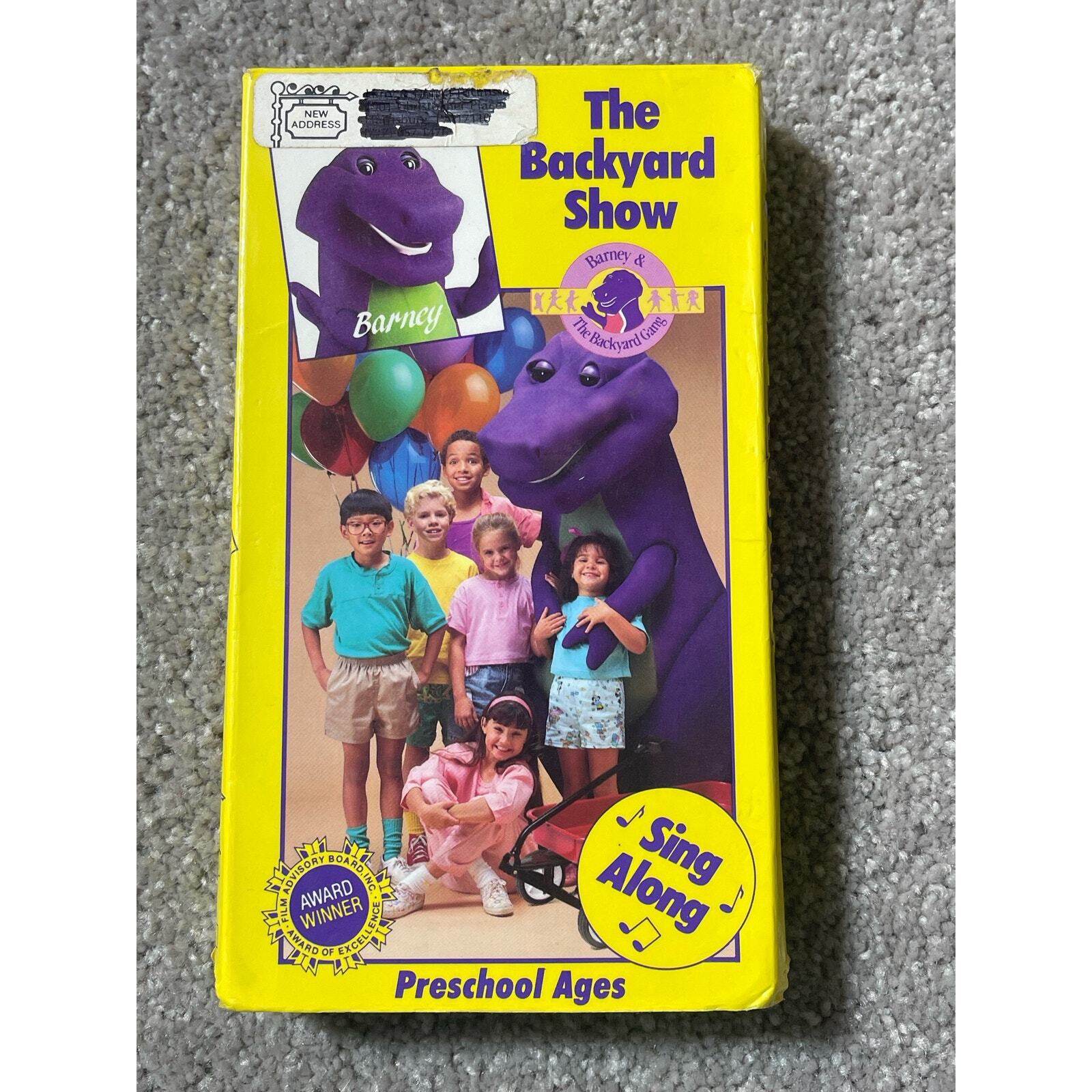 Barney The Backyard Show (VHS, 1988) 45986980113 | eBay