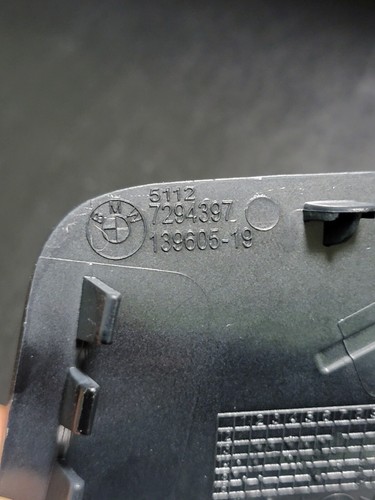 NEW BMW X5 REAR LEFT BUMPER tow hook eye cover OEM Part # 51127378573 ...