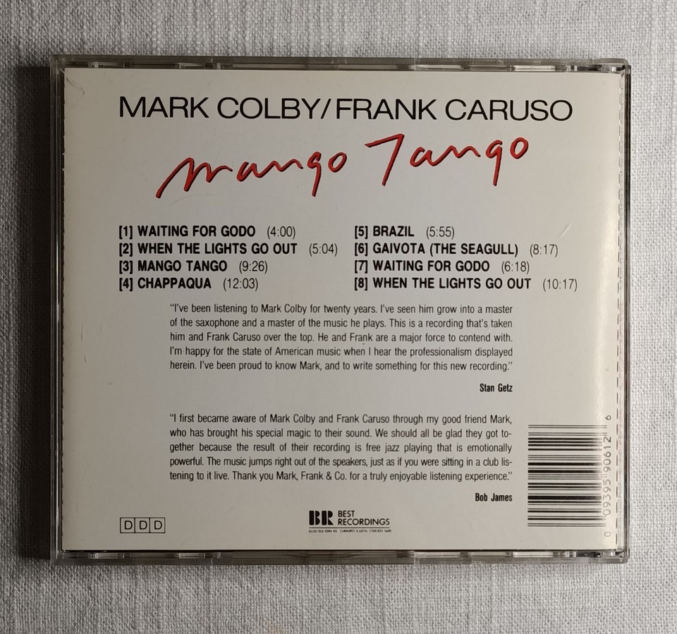 Mark Colby & Frank Caruso - Mango Tango CD 1990 9395906126| eBay