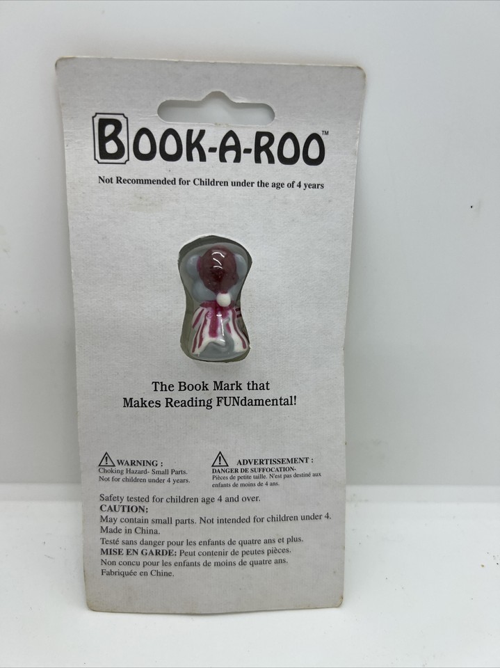 Vintage Book A Roo Mouse Reading Book Mark Bookmark Collectible Book-A ...