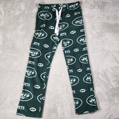 New York Jets Sleepwear Pants Womens Medium Green Pajamas Logo NFL ...