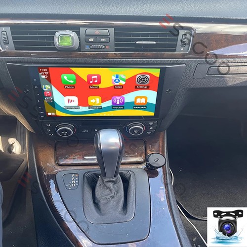 9" Car Stereo CarPlay Android 15 For BMW 3 Series E90 E91 E92 E93 GPS ...