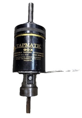 TAPMATIC 90X 1-1/8cap Self Reversing TAPPING HEAD ATTACHMENT 3/4 ...