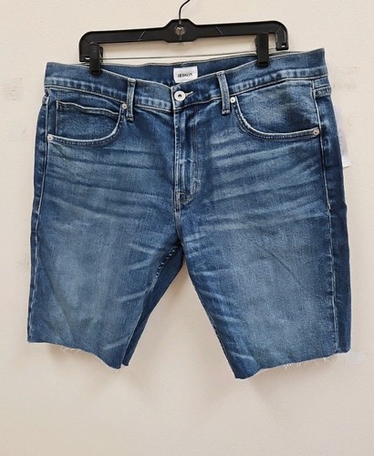 HUDSON Jeans Rex Raw Edge Jean Shorts SWITZER Size 36 NWT | eBay
