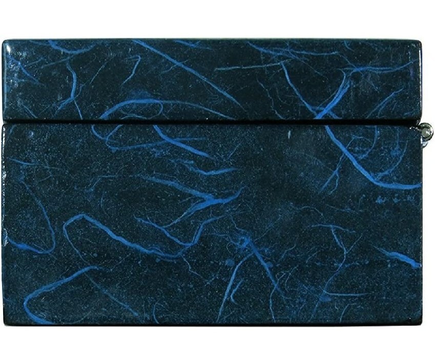 Handmade Mother of Pearl Lacquered Jewelry Box Ring Tray Cranes Blue | eBay