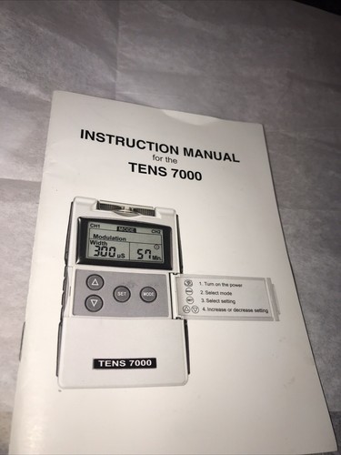 TENS 7000 Instruction Manual | eBay
