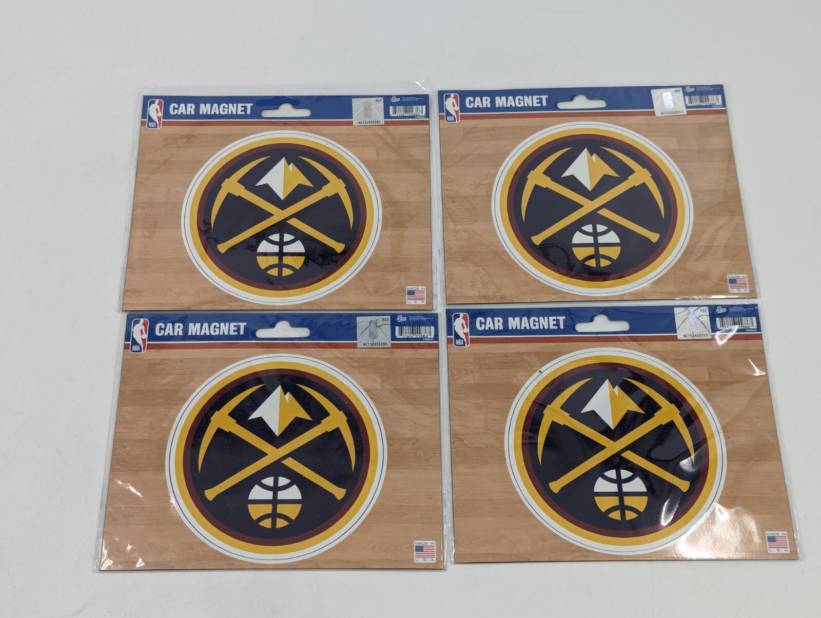 Denver Nuggets 2023 NBA Champions Team Magnet Die Cut, Round, Lot of 4 ...