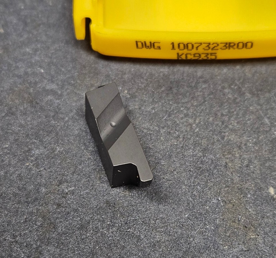 5pc Kennametal Top Notch .077" Width Inserts Grooving Turning .120 ...