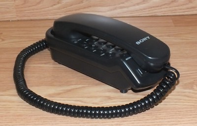 Genuine Sony (IT-B3) Black Single Line Corded Home Telephone **READ ...