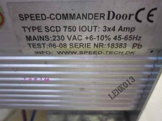 Used & Tested SPEED-COMMANDER DOOR SCD 750 with warranty Ship DHL or ...