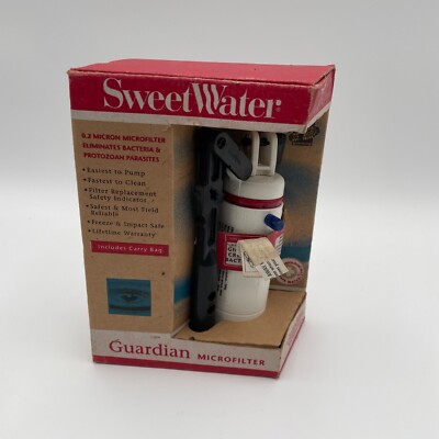 New! SweetWater WalkAbout MicroFilter, Water Filter Backpacking Camping ...