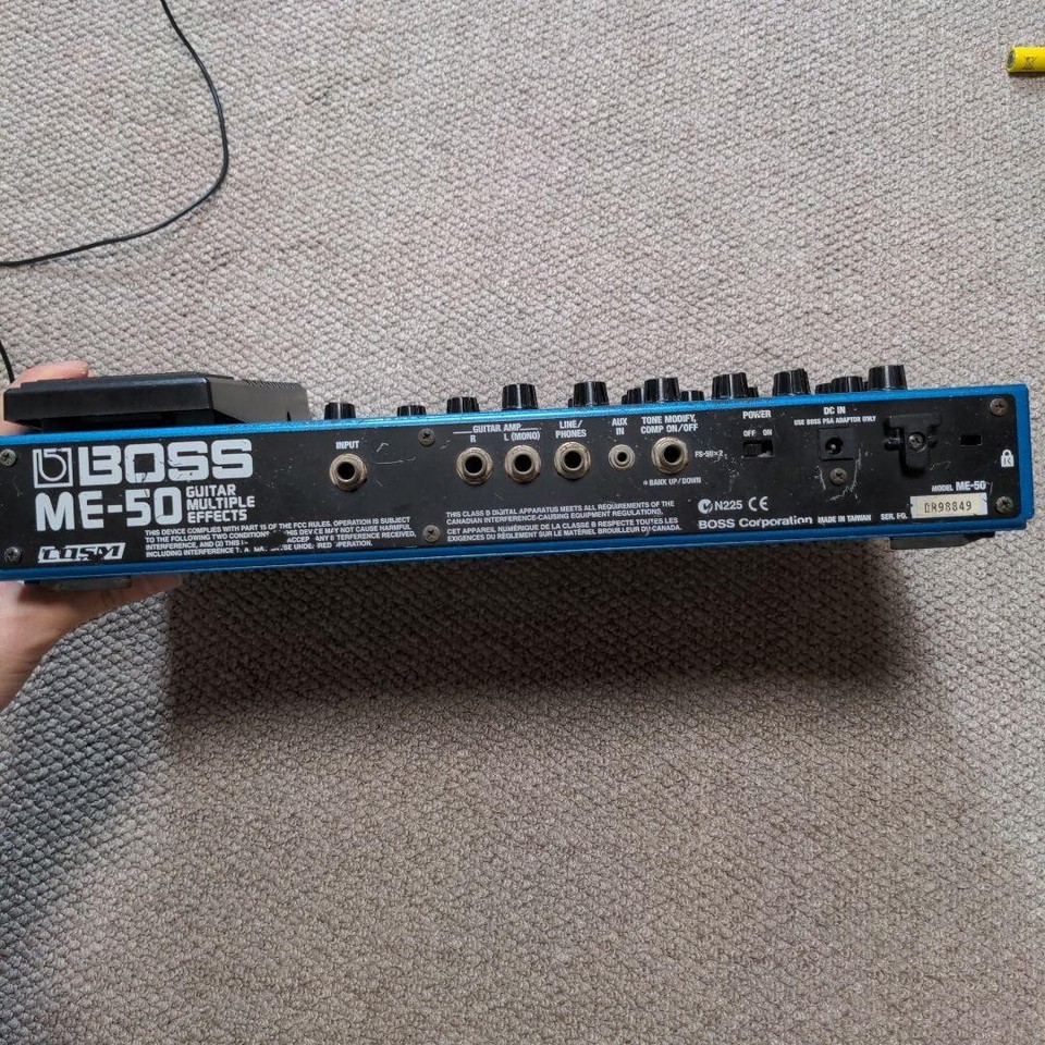 BOSS ME-50 Guitar Multiple Effects Processor Multi Effector Pedal | eBay
