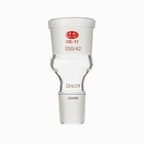 50# Female Joint to 24# Male Joint Adapter Glass Connector Chemistry ...