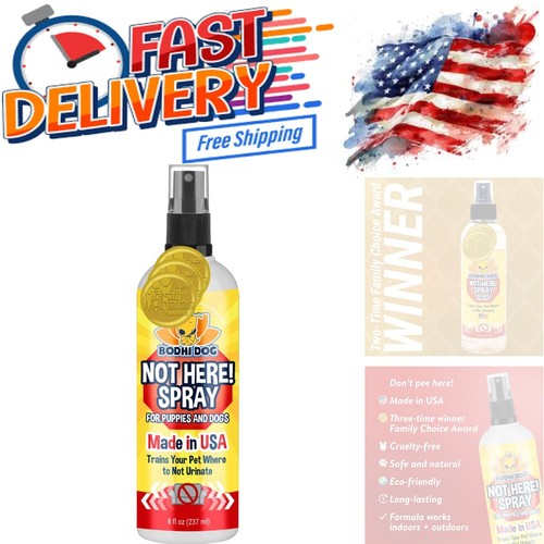 Not Here Spray - 8oz Anti-Mark Deterrent for Dogs - Indoor & Outdoor ...