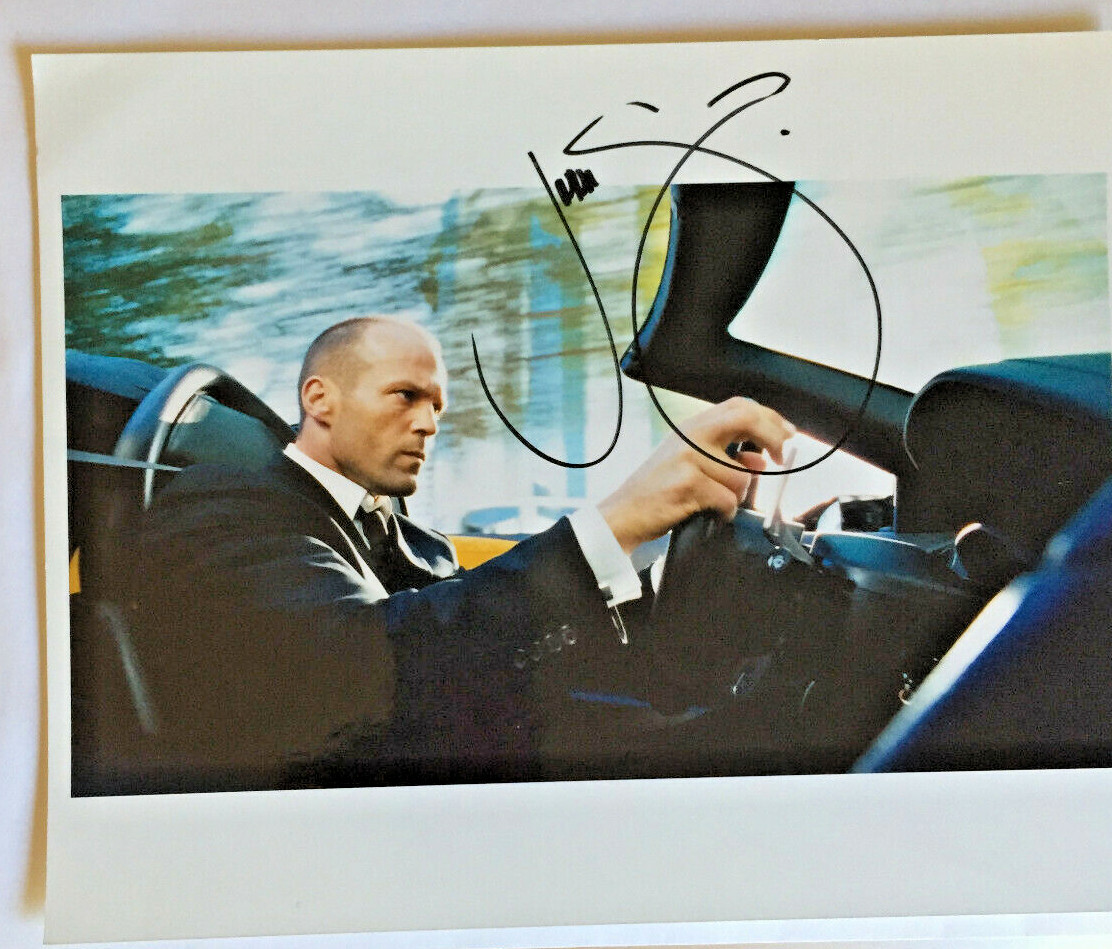 Jason Statham ** Autographed signed 8 x 10 photo | eBay