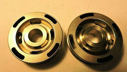 (2) NEW Ohlins 46MM Shock pistons un-drilled matching NASCAR Late Model ...