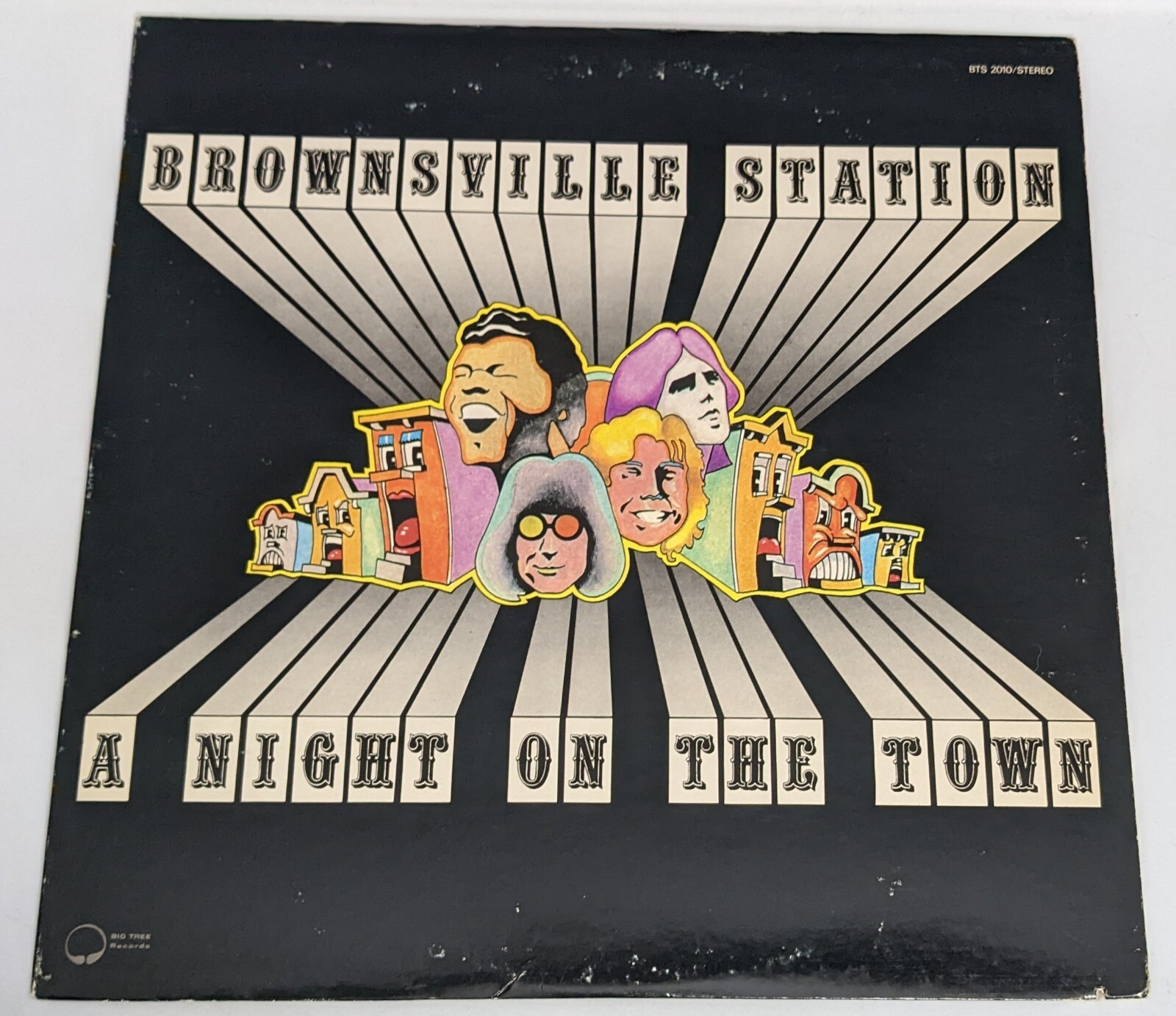 Brownsville Station LP Vinyl A Night On The Town 1972 Big Tree Records ...