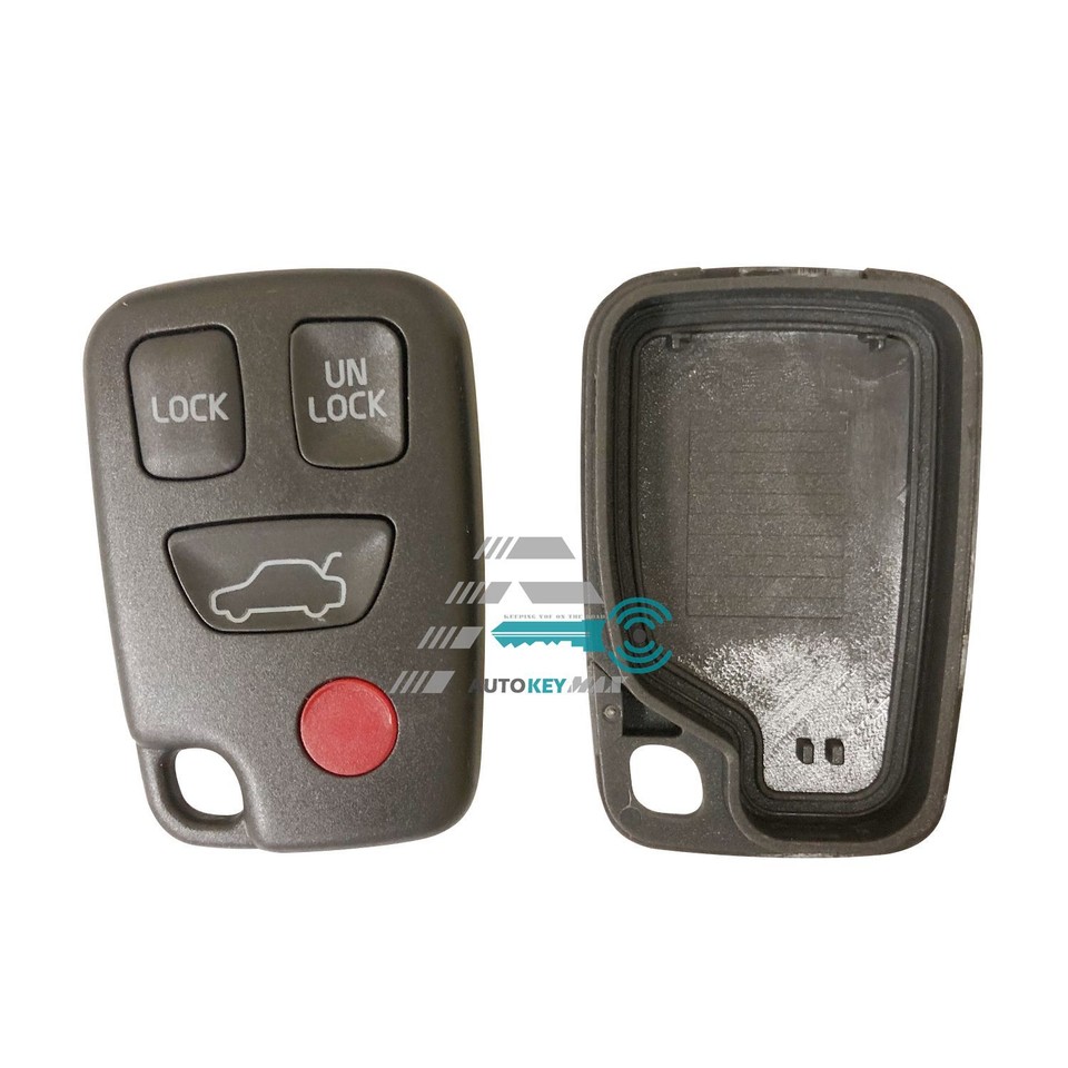 REPLACEMENT KEYLESS REMOTE KEY FOB SHELL KIT FOR VOLVO S40 V40 C70 S70 ...