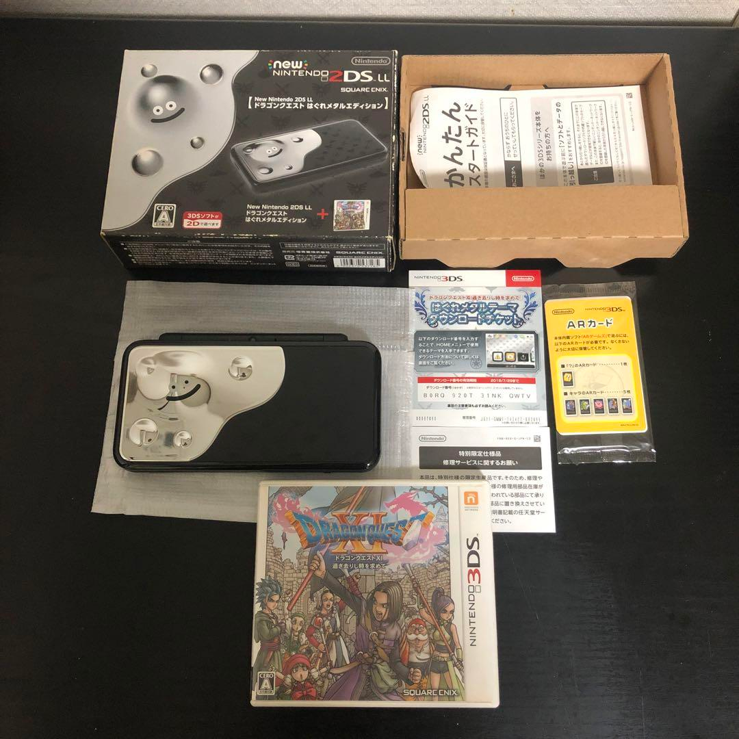 New Nintendo 2DS XL LL Dragon Quest Hagure Metal Console Stylus ...