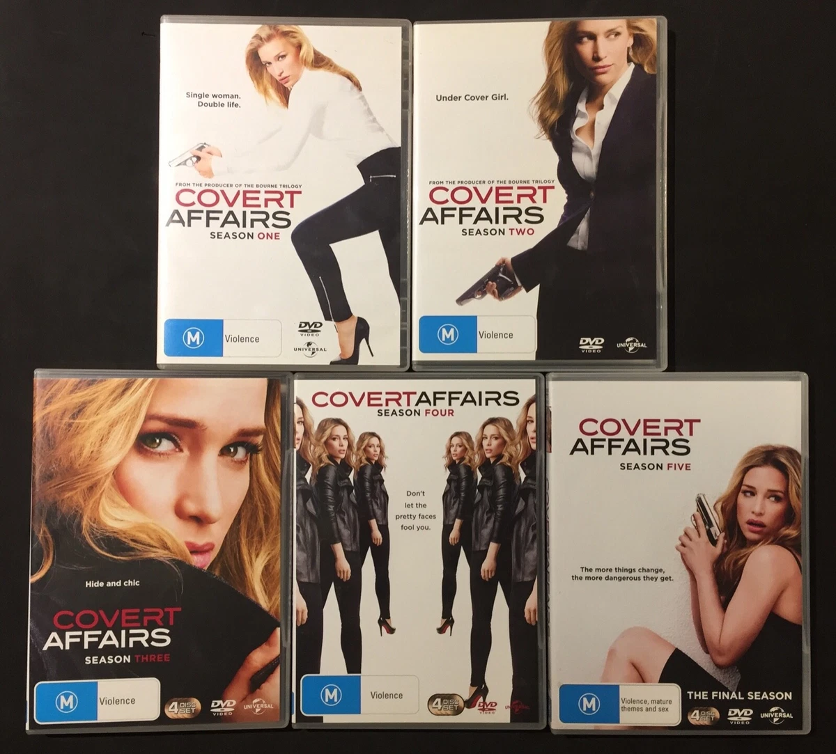 Covert Affairs Season 4 Dvd Cover
