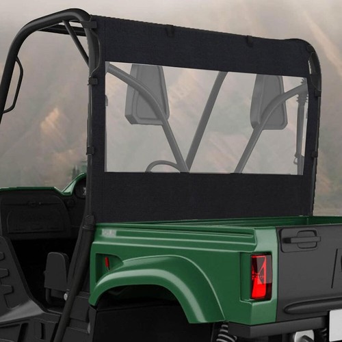 Soft Back Panel Rear Window Windshield For Yamaha Rhino 450 / 600 / 700 ...