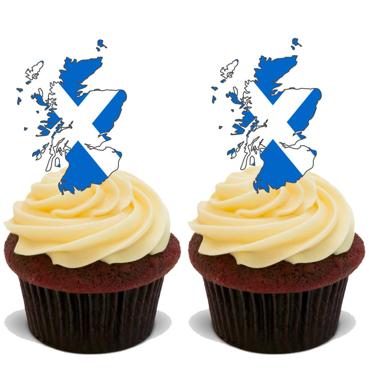 Scottish Flag Cake