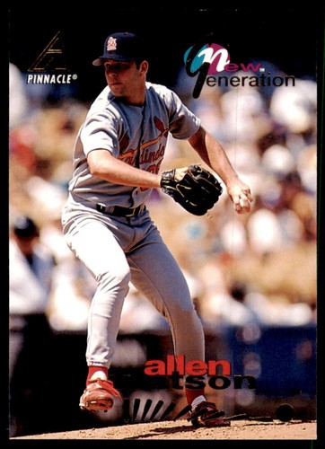 1994 PINNACLE ALLEN WATSON ST. LOUIS CARDINALS #NG8 | eBay