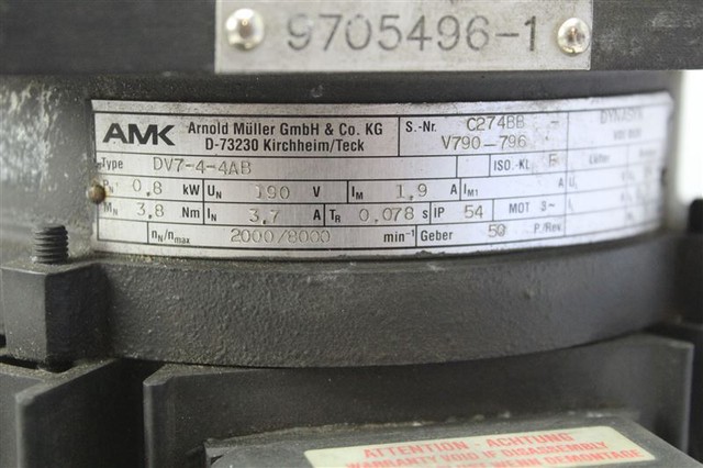 Amk DV7-4-4-AB Servo Motor for sale online | eBay