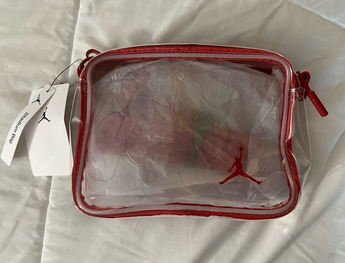 Nike Jordan Stadium Clear Crossbody Bag Fanny Hip Waist Belt Nike Jordan Stadium Clear Crossbody Bag Fanny Hip Waist Belt