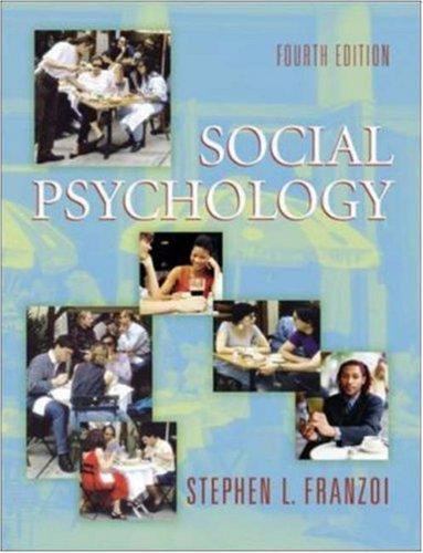 Social Psychology with SocialSense CD-ROM and PowerWeb by Stephen L ...