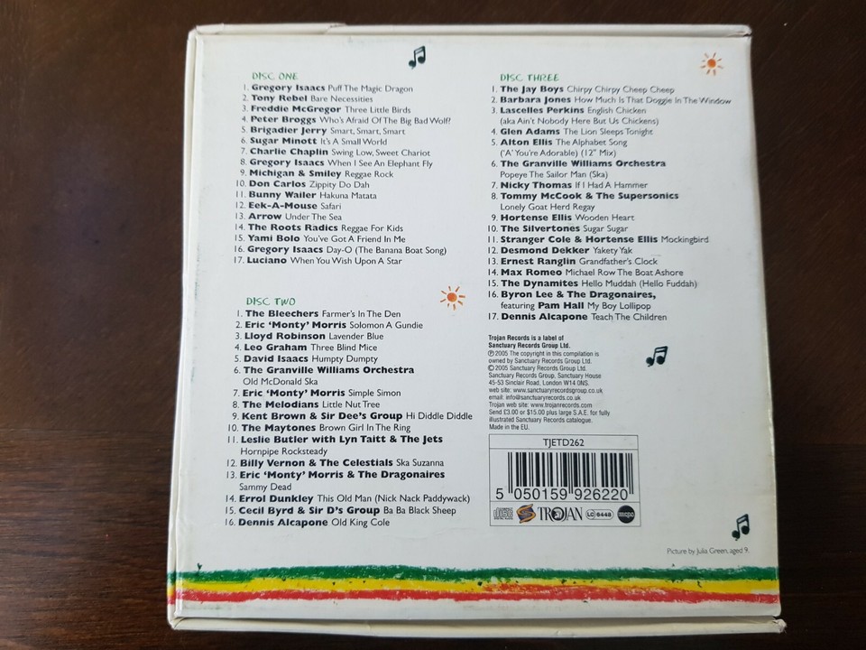 Reggae for Kids [RAS] Gregory Isaacs, Nicky Thomas (3CD, May-2005 ...