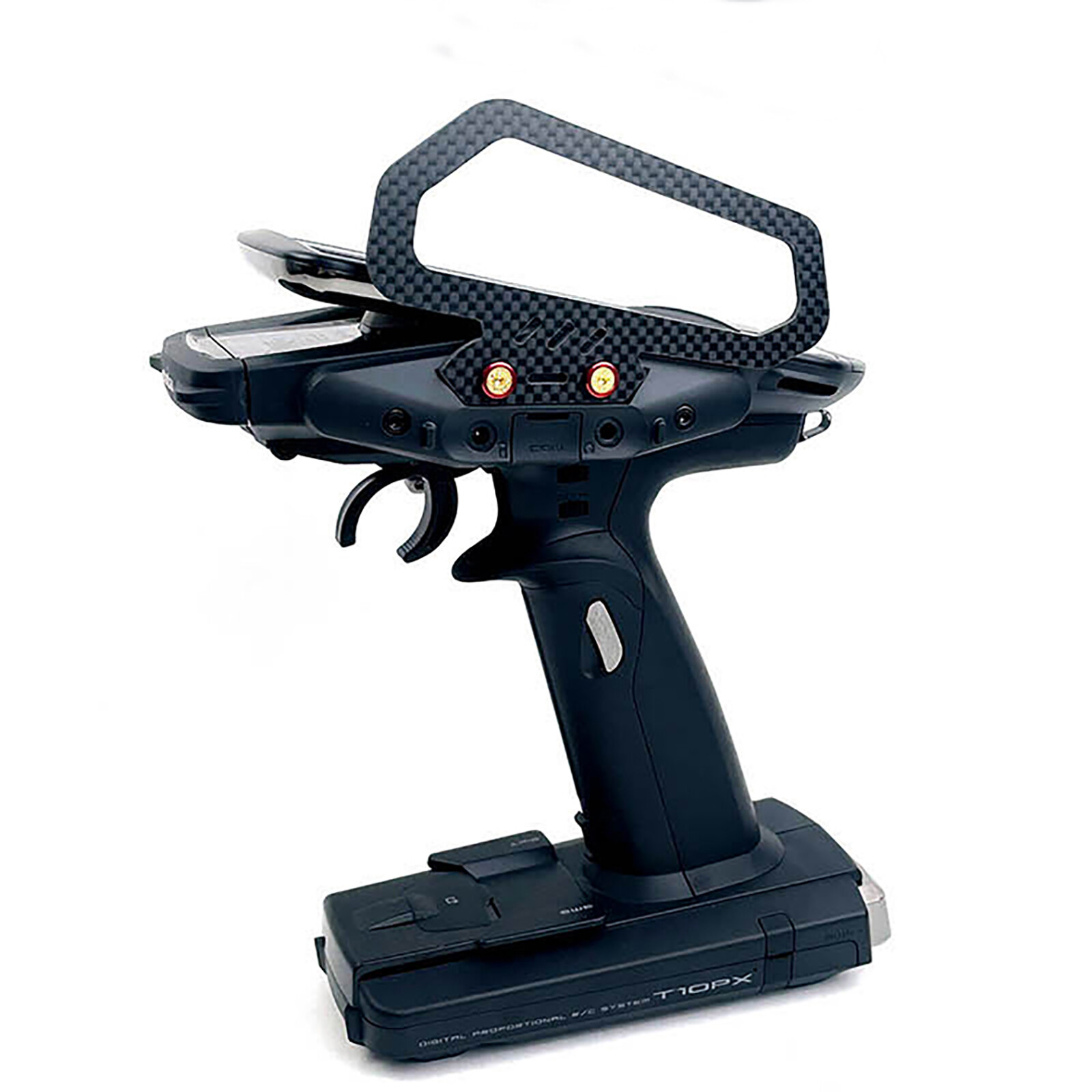 Carbon Fiber Carrying Handle for FUTABA 10PX Remote Controller Upgrade ...
