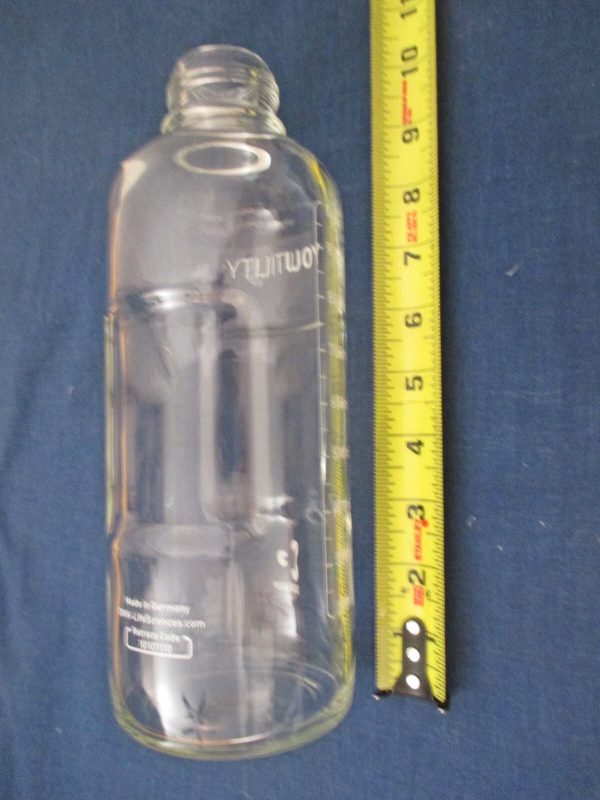 Agilent 9301-6524 Duran Youtility 1000ml Clear Solvent Bottle for sale ...