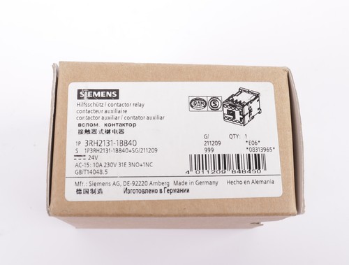 Siemens Hilfsschütz 3RH2131-1BB40 -2300915 | eBay