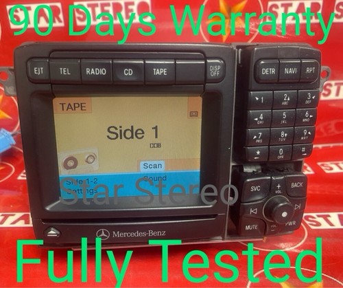 Mercedes W215 W220 CL/ S-Class AMG LCD Multimedia NAV Command Screen ...