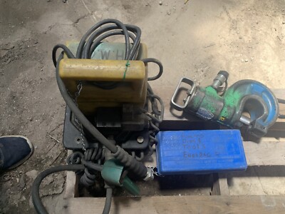 Enerpac SP-35-Ton Capacity Hydraulic Punch with Punch and Die Set and ...