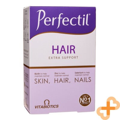 VIATBIOTICS PERFECTIL Plus Hair 60 Tablets Skin Nails Supplement Biotin ...