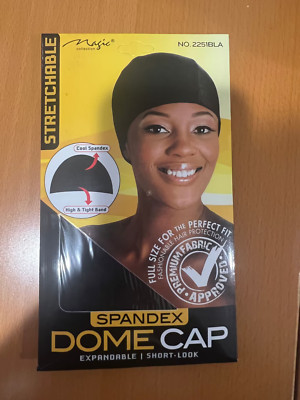 New Unisex Spandex Black Dome Cap Helmet Liner Sports Beanie Skull Hat ...