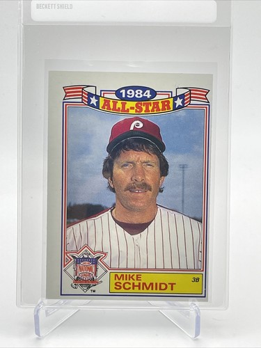 1985 Topps Glossy All-Stars Mike Schmidt Baseball Card #4 Mint FREE ...