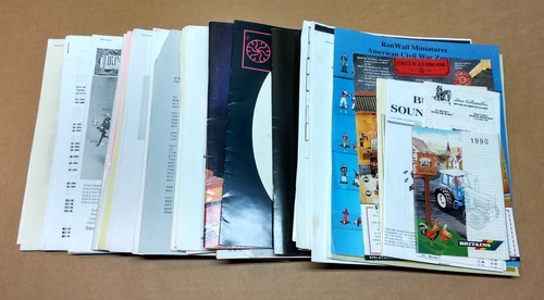 Toy Soldiers Military Miniatures Catalog Brochure Flyers LOT Britains ...