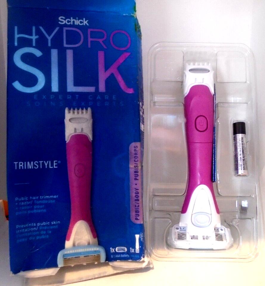 Schick Hydro Silk TrimStyle Womens Razor with Waterproof Bikini Trimmer | eBay