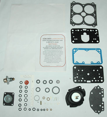 1973 INTERNATIONAL HARVESTER 392" ENGINE 4 BARREL HOLLEY REBUILD KIT ...