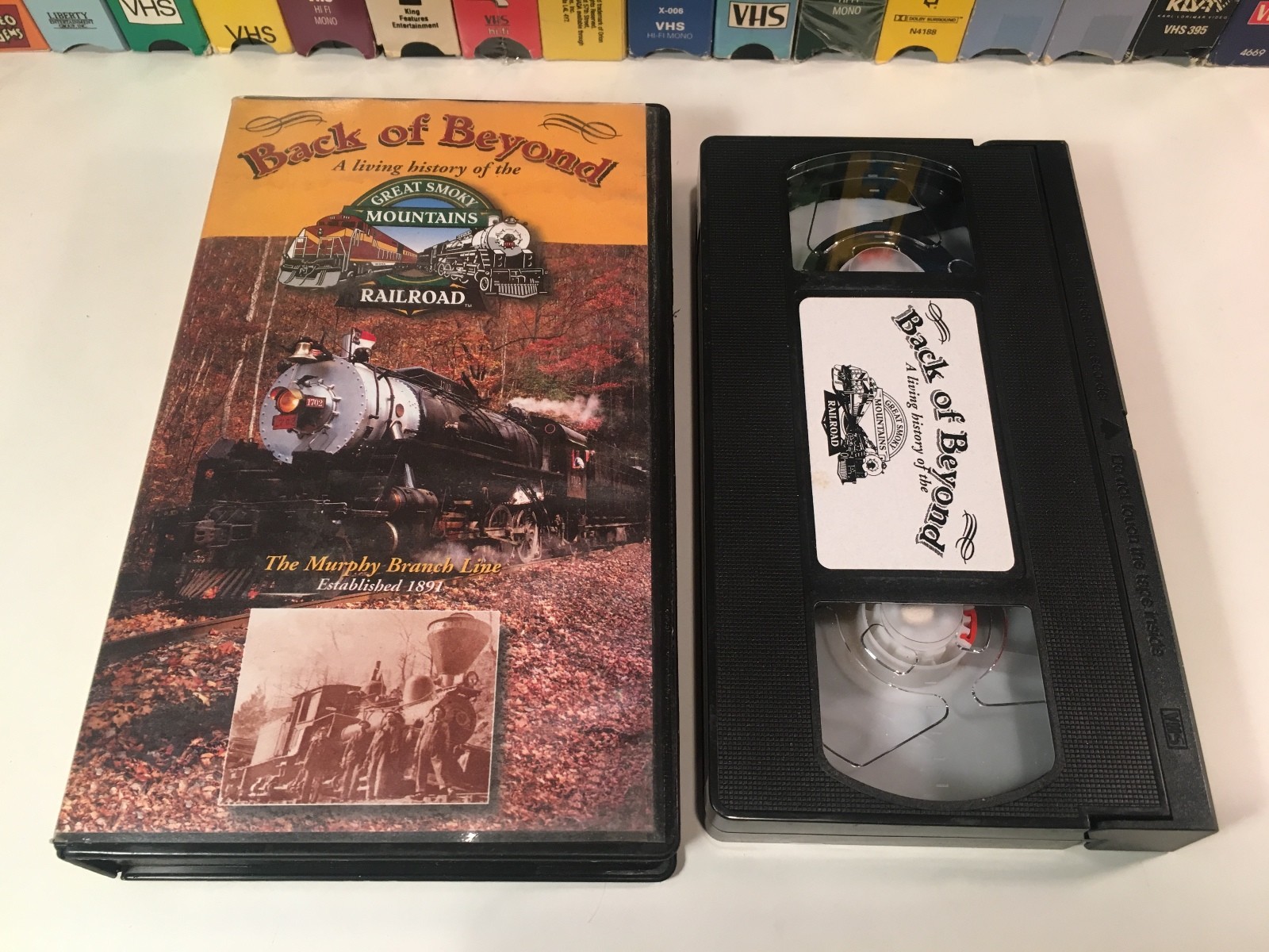 * Back Of Beyond Documentary VHS Great Smoky Mountains Railroad Train ...