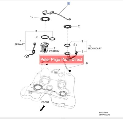 Genuine Holden New Fuel Pump Harness suits Holden VF Commodore LSA LS3 ...