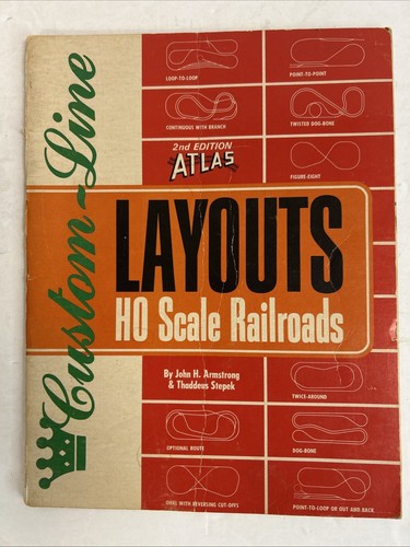 ATLAS HO Scale Custom Line Layouts Railroads John Armstrong T. Stepek ...