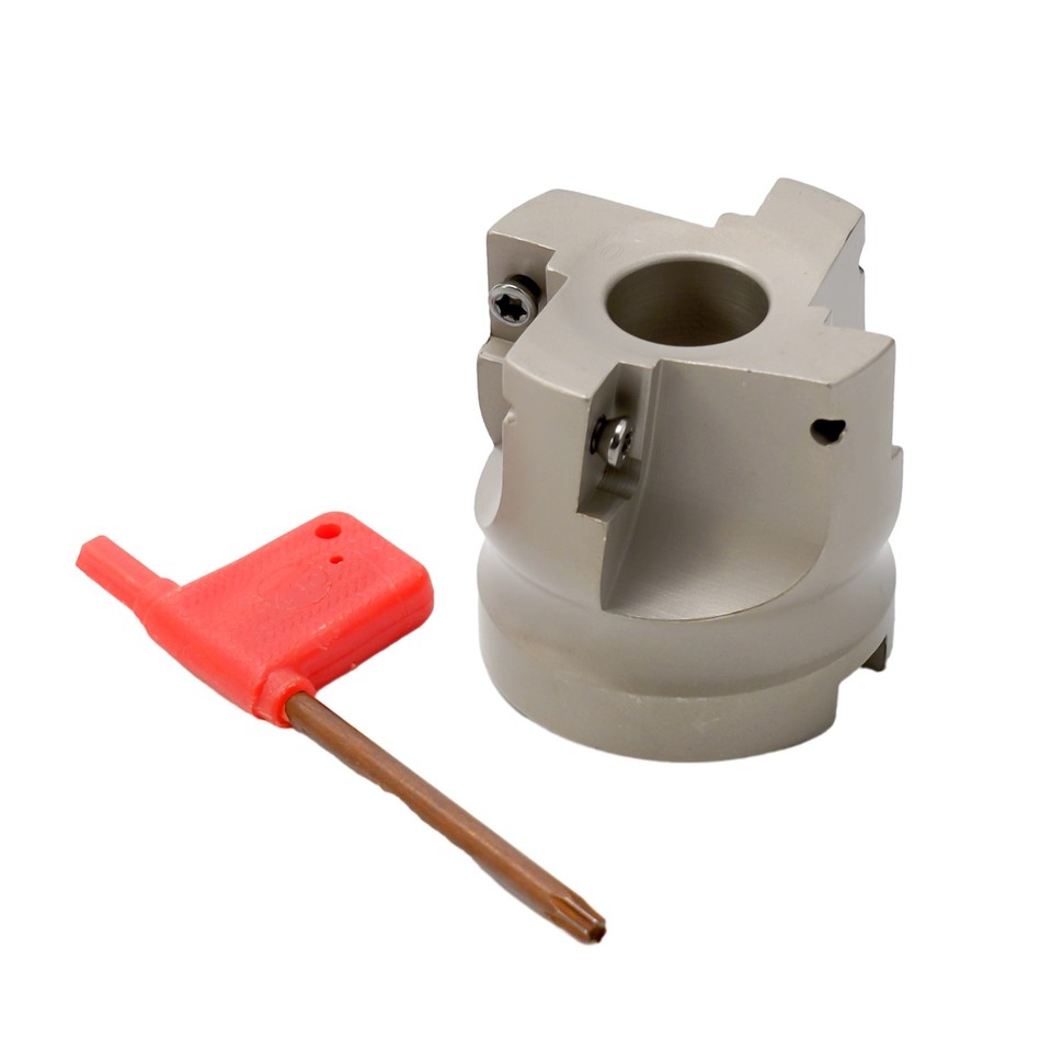 1 PC Cutter Disc 4 Flute Insert Cutter End Mill Face Milling Nice ...